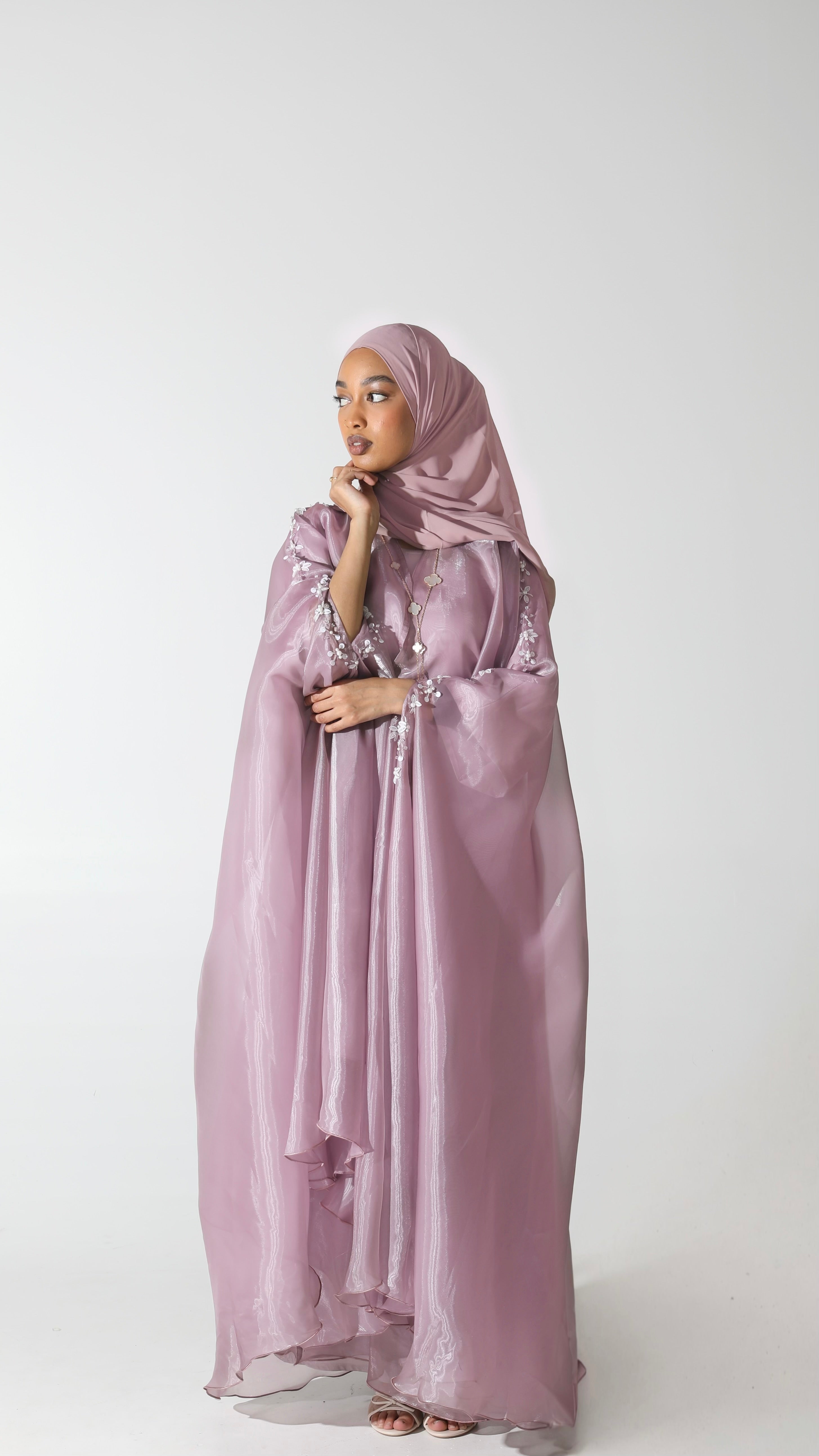 Farasha Mauve Set – NUURA COLLECTION